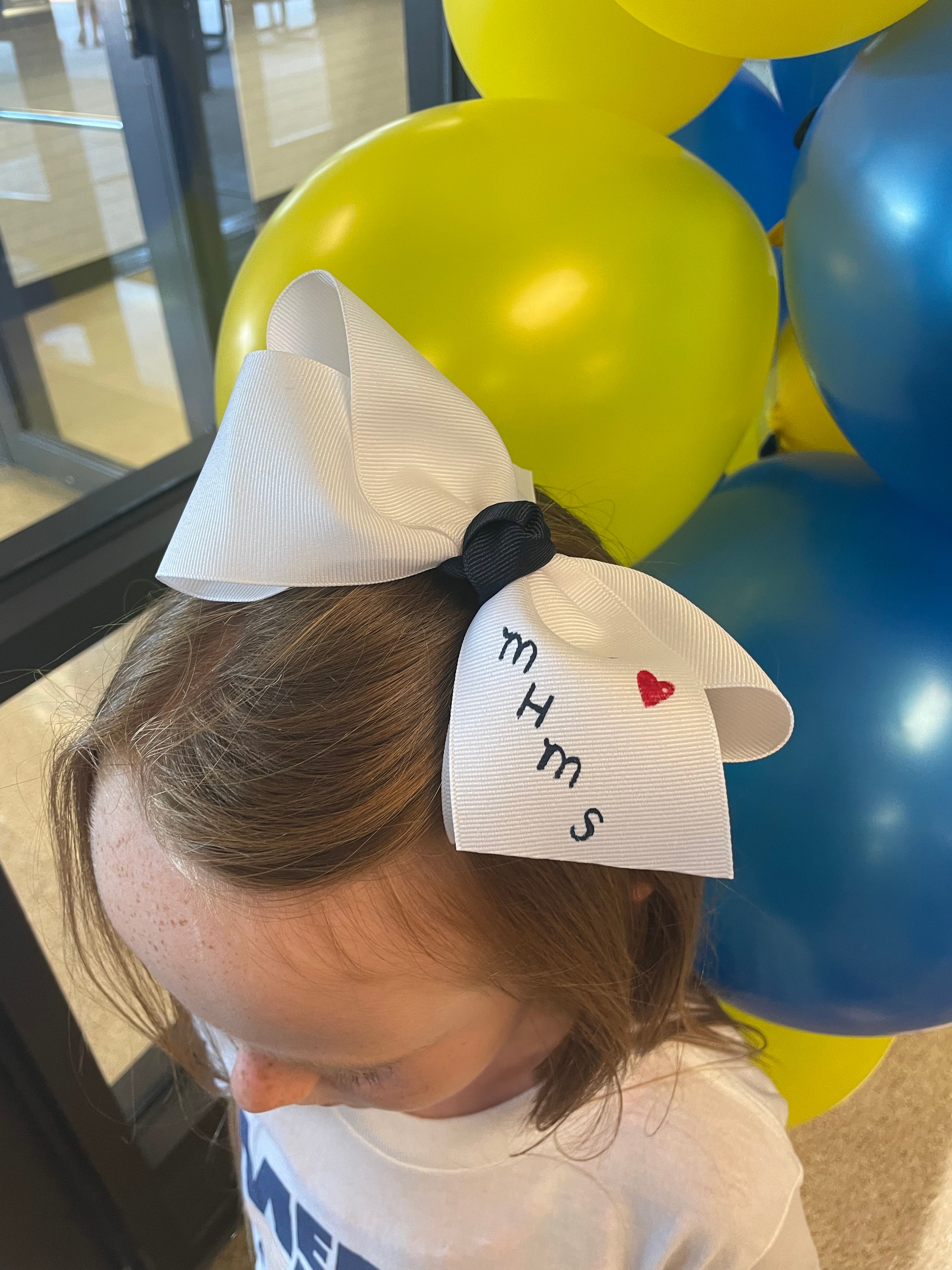 I Love MHMS Bow | MHMS HAWK SHOP